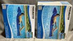 2 Poolmaster Adjustable Chaise Lounge Pool Floats in Original Boxes ...