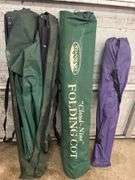 Folding Camping Gear Including Stansport Cot and Greatland Chair ...