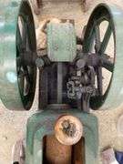 Fuller & Johnson Engine No. 70443 with Flywheel and Mounted Base ...