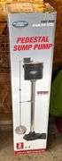 Superior Pump 92301 Pedestal Sump Pump, 1/3 HP, Stainless Steel Column ...