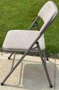 Four Samsonite Folding Chairs with Padded Seats and Backs - Metzger ...