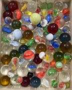 Glass Marbles in Various Colors and Patterns - Metzger Property ...