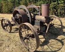 Stover 8HP Oilfield Engine on Wheeled Cart - Metzger Property Services, LLC