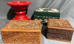 Hanes Suede Moccasins, Handcrafted Boxes, and Accessories - Metzger ...