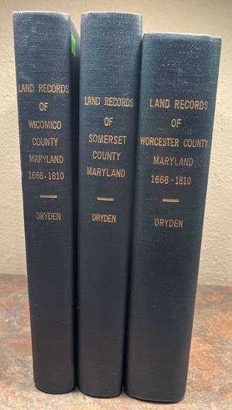 Land Records of Maryland Counties, 1666-1810 by Ruth T. Dryden ...