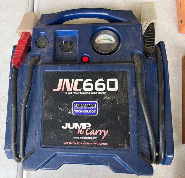 JNC660 Jump-N-Carry 12V Portable Power Supply and Jump Starter ...