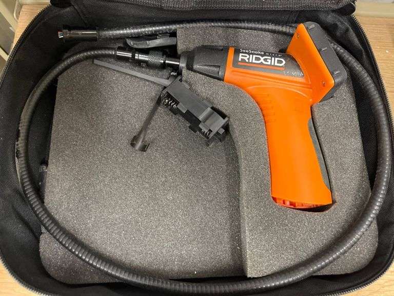 RIDGID SeeSnake Micro Inspection Camera with Case and Manual - Metzger ...