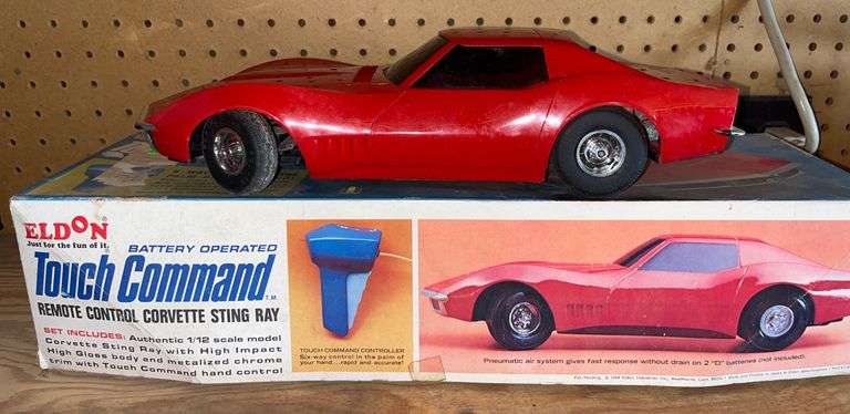 Eldon Touch Command Remote Control Corvette Sting Ray Model - Metzger ...