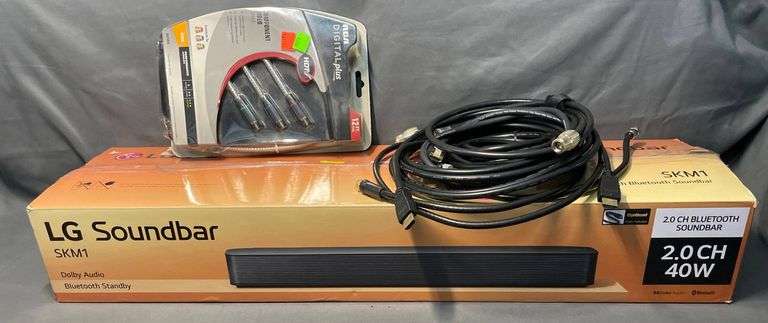 LG SK1 Soundbar with RCA Digital Plus Cables and Accessories - Metzger ...
