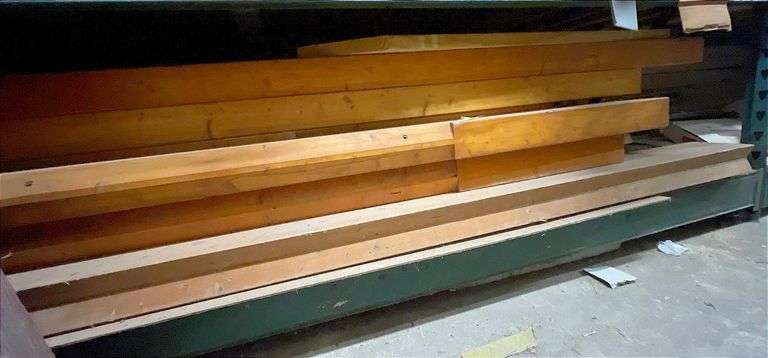 Solid Wood Beams for Construction or Carpentry Projects, Approximately ...