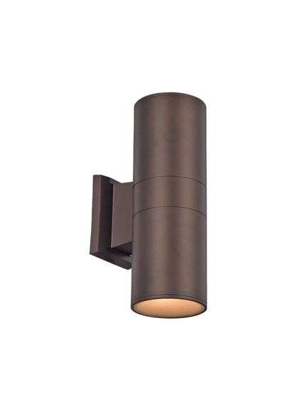 BEL AIR LIGHTING - Compact 10 in. Bronze Integrated LED Cylinder ...