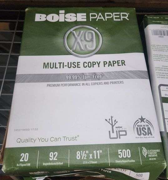 Boise Multi-Use Copy Paper 8.5 x 11, 10 Packs, 500 Sheets per Pack ...