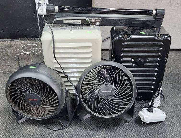 4 Climate Control Devices Including Fans and Heaters - Metzger Property ...