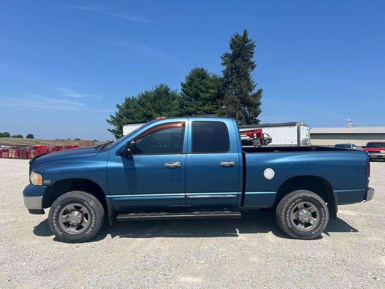 2003 Dodge Ram 2500 Quad Cab SLT, 4x4, 5th Wheel Hookup, Power Windows ...