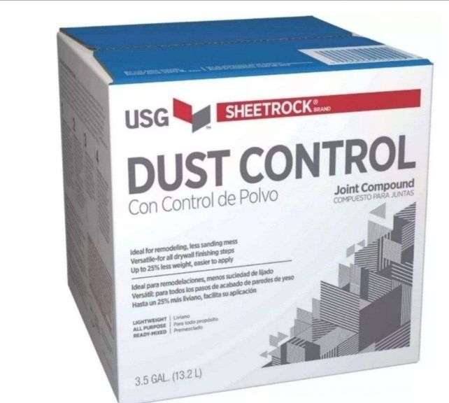 Sheetrock 3.5 Gal. Box Pre-Mixed Lightweight All-Purpose Dust Control ...