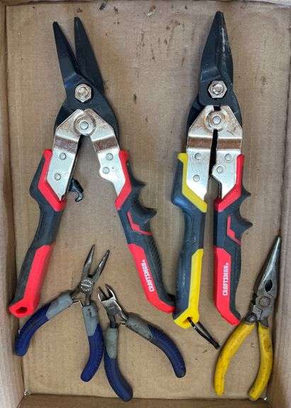Metal Snips and Pliers, Including Craftsman Tools - Metzger Property ...