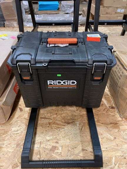 RIDGID Pro Gear System Gen 2.0 Stackable 25 in All Terrain Rolling Tool ...