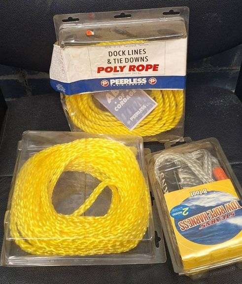 Rope Bundle Including Poly Rope and Tow Rope Harness - Metzger Property ...
