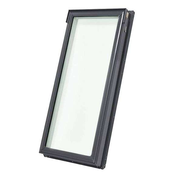 VELUX - 30-1/16 in. x 45-3/4 in. Fixed Deck-Mount Skylight with Laminated Low-E3 Glass - Metzger ...