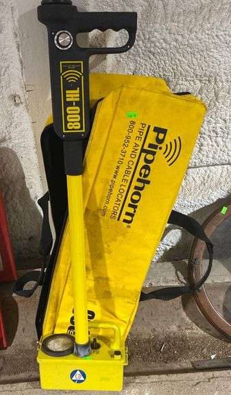 Pipehorn 800-HL Pipe and Cable Locator with Carrying Case - Metzger ...