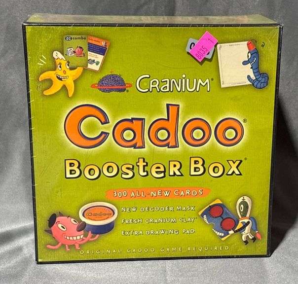 Cranium Cadoo Booster Box with 100 Cards and Accessories - Metzger ...