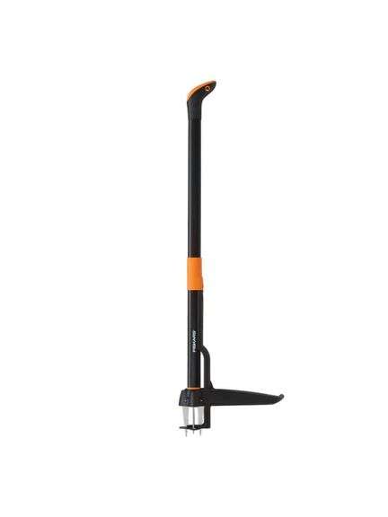 FISKARS - 34 in. Stand up 4 Claw Long Handle Weed Puller Tool; Heavy ...