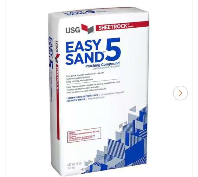 USG Sheetrock Brand 18 lb. Easy Sand 5 Lightweight Setting-Type Joint ...