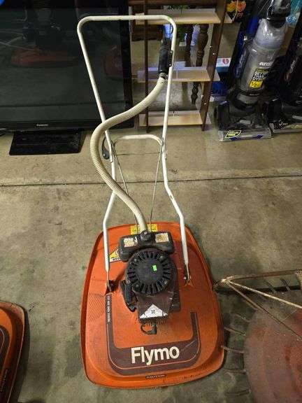 Flymo Hover Mower with Gas-Powered Engine - Metzger Property Services, LLC