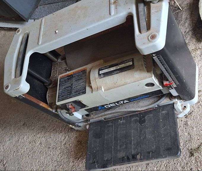 Delta ShopMaster TP300 Portable Planer with Precision Air-Cut Drive ...