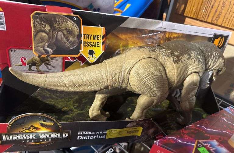 Jurassic World Rebirth Distortus Rex Drex Action Figure 22-Inch ...