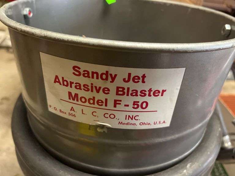 Sandy Jet Abrasive Blaster Model F-50 by A.L.C. Co. Inc. - Metzger ...