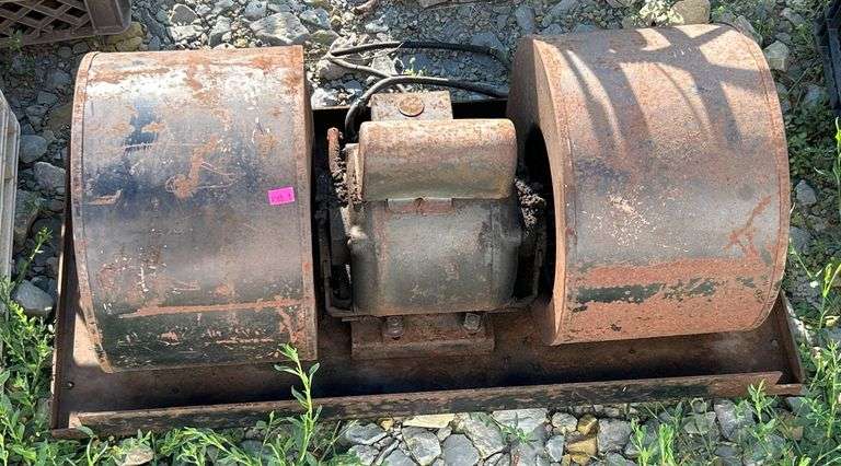 Century Metal Industrial Blower Unit with Dual Housing and Motor, Model ...