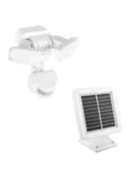 DEFIANT - 500 Lumens 180-Degree White Solar Powered Motion Activated ...