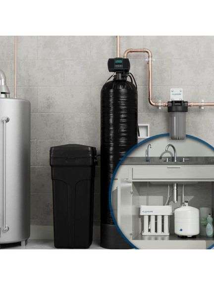 AQUASURE - Whole House Filtration with 64,000 Grain Water Softener ...