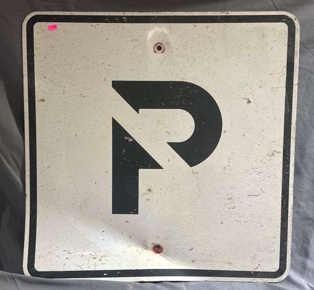 INDOT No Parking Sign, 24” x 24” - Metzger Property Services, LLC