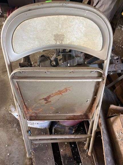 Metal Folding Chairs and Exercise Equipment - Metzger Property Services ...