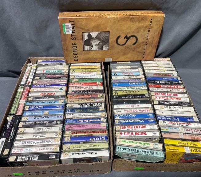 Country Music Cassette Tapes with George Strait Boxed Set - Metzger ...