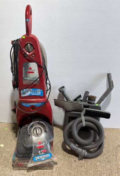 Bissell ProHeat 2X Upright Carpet Cleaner with Attachments - Metzger ...