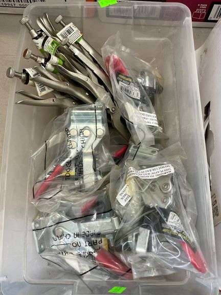 Pittsburgh Lock-Grip Pliers and Max CR Tools Horizontal Toggle Clamps ...