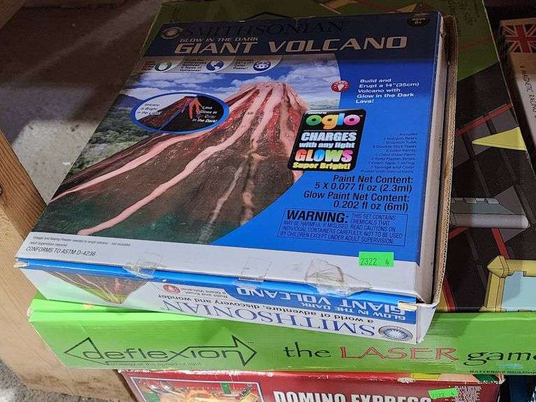 Four Tabletop Board Games and Science Activity Kit - Metzger Property ...