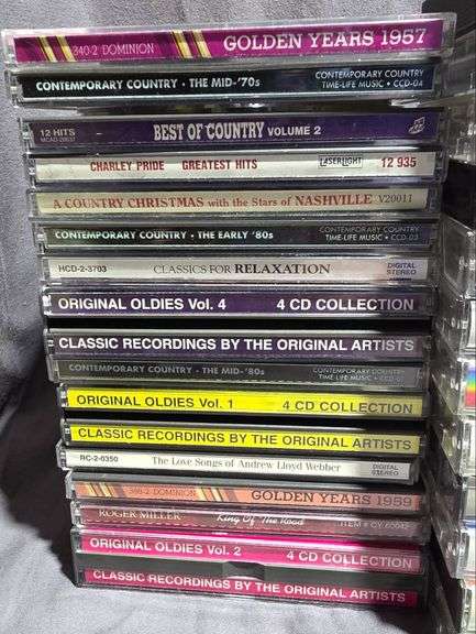 Music Cassettes and CDs Featuring Various Artists and Genres Including ...