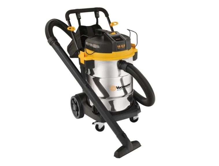 Vacmaster Professional Beast 14-Gallon 6.5 HP Stainless Steel Wet/Dry ...