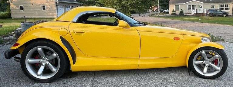 1999 Plymouth Prowler with Matching Trailer, 66,155 miles, New Battery ...