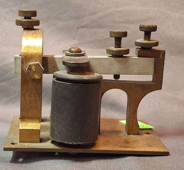 Signal Electric Mfg. Co. Telegraph Sounder Menominee, MI 3.5″ x 2 ...
