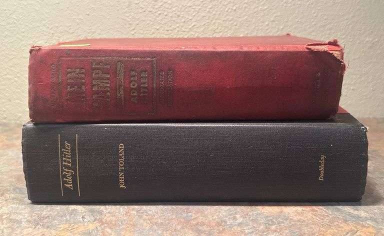 2 Historical Books: ‘Adolf Hitler’ by John Toland & ‘Mein Kampf’ co ...