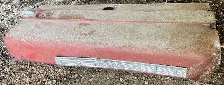 Farmall Tractor Hood 51 1/2×22 1/2 - Metzger Property Services, LLC