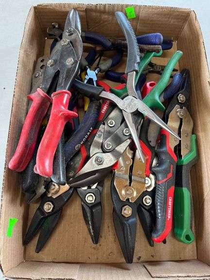 Metal Snips and Pliers, Including Craftsman Tools - Metzger Property ...