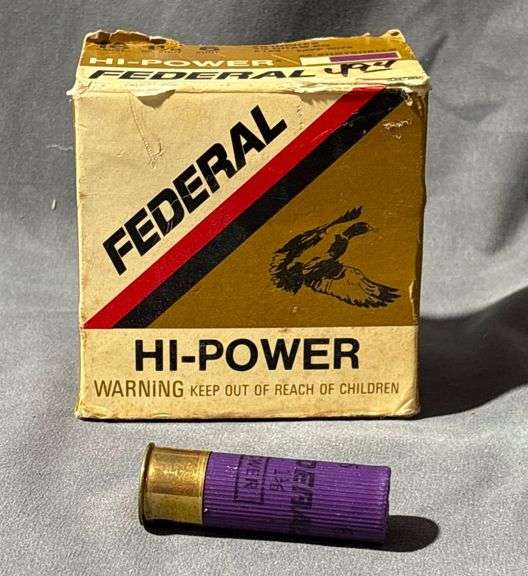 Federal Hi-Power 16 GA – 15 Rounds, Winchester 12 GA Super-X Slugs – 5 ...
