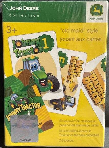 John Deere Collection ‘Johnny Tractor and Friends’ Playing Cards ...