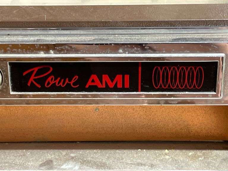 Rowe AMI Jukebox With Carousel-Themed Front Panel, Model 37×22.5×47 ...
